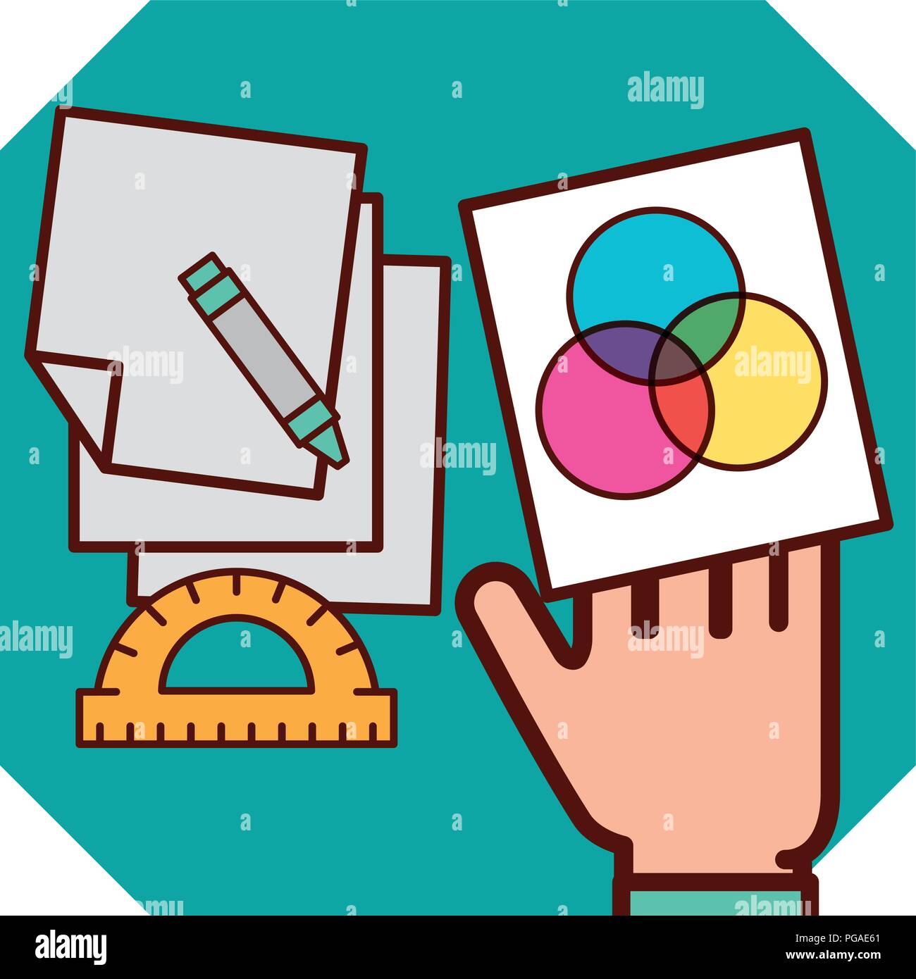 graphic design concept Stock Vector Image & Art - Alamy