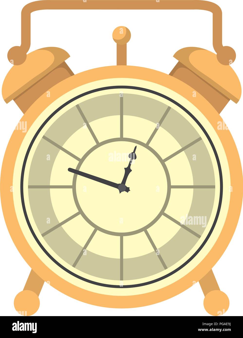 luxury desk clock object design Stock Vector Image & Art - Alamy