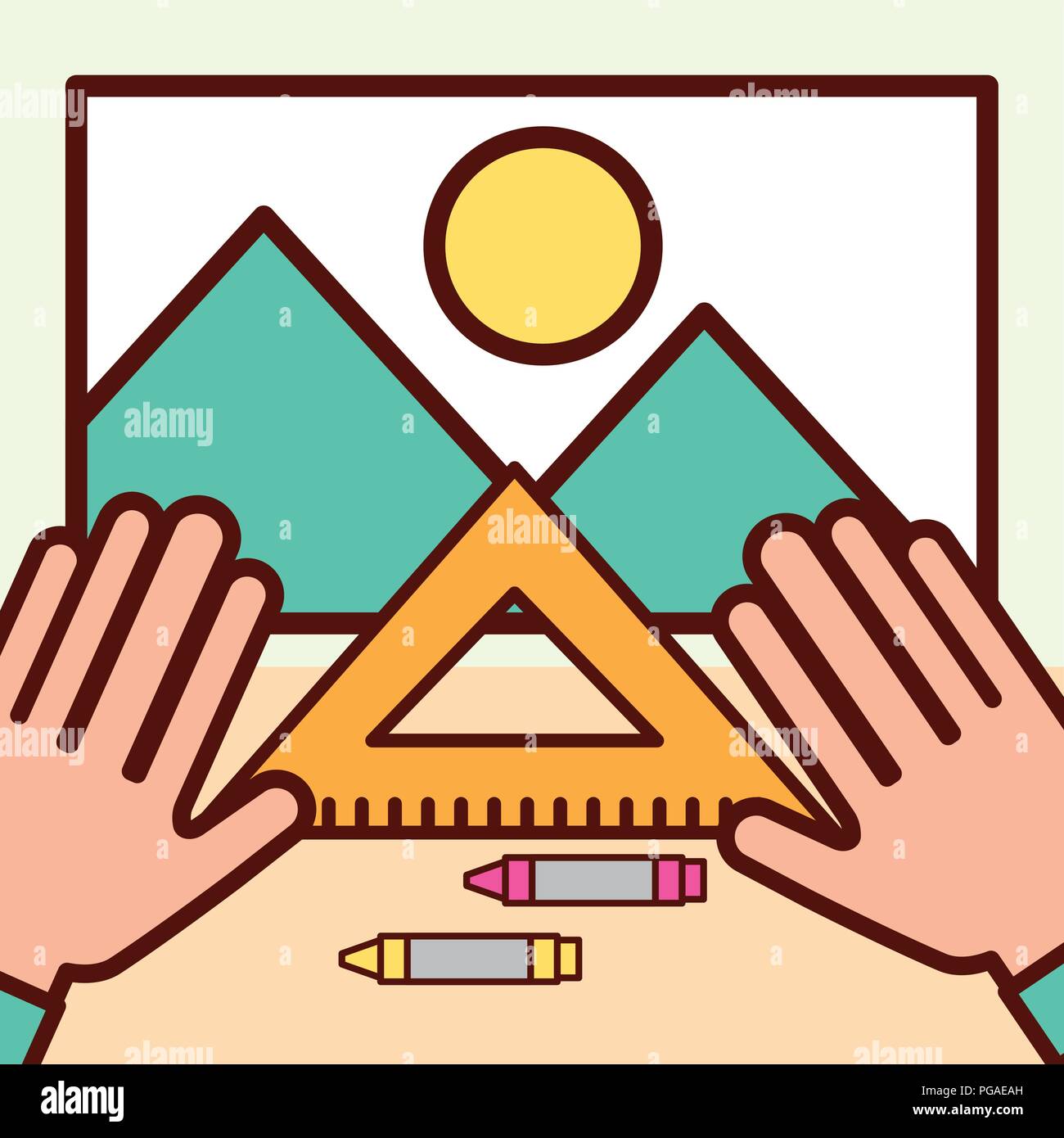 graphic design concept Stock Vector Image & Art - Alamy