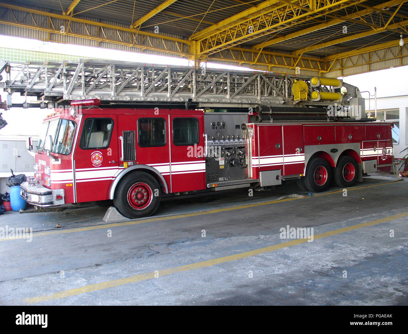 Truck of Fireman, São Paulo, Brazil Stock Photo - Alamy
