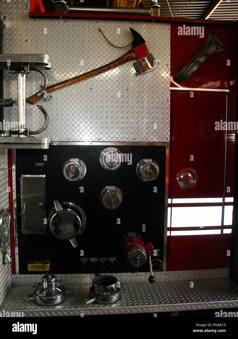 Truck of Fireman, São Paulo, Brazil Stock Photo - Alamy