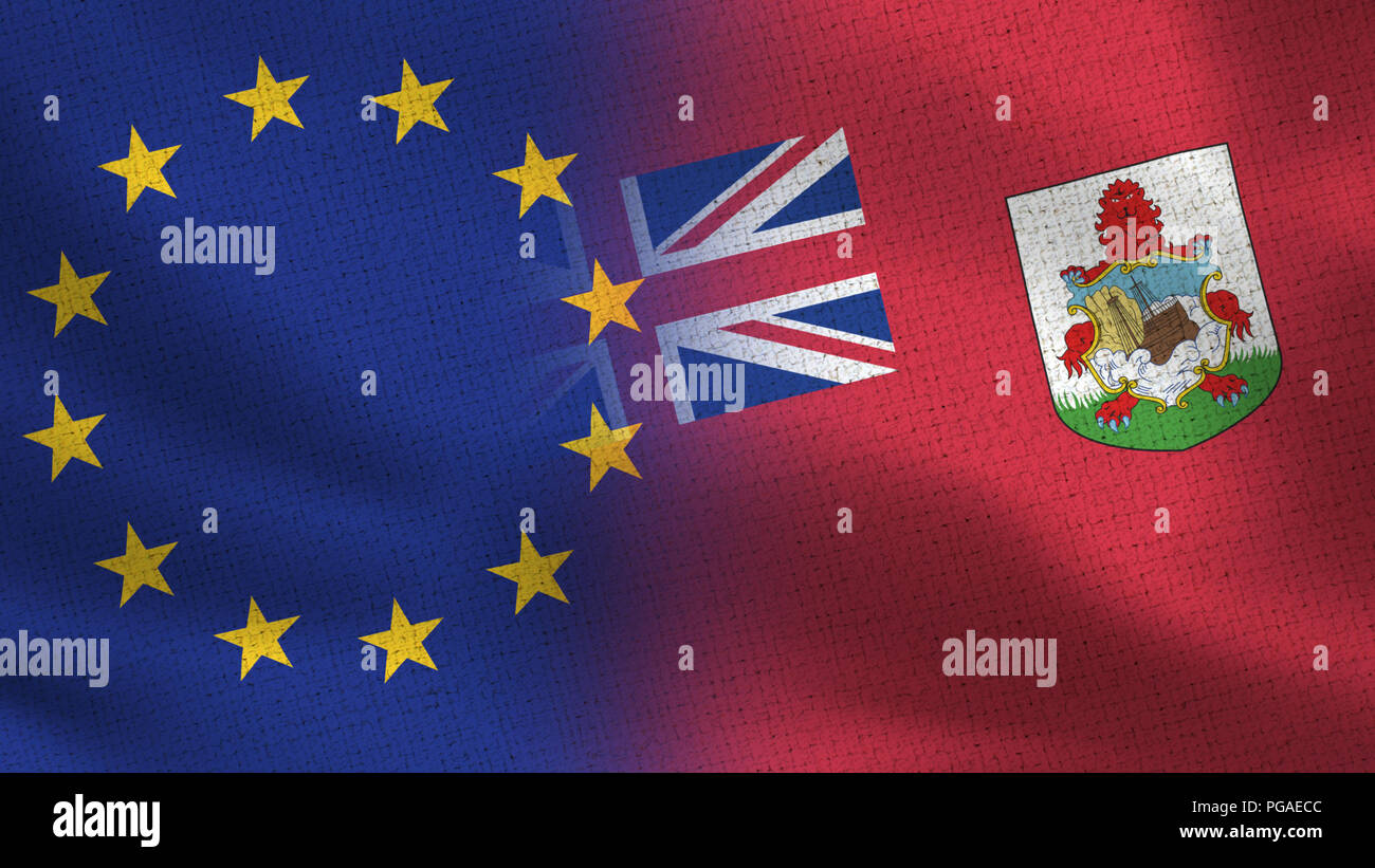 European union bermuda flag hi-res stock photography and images - Alamy