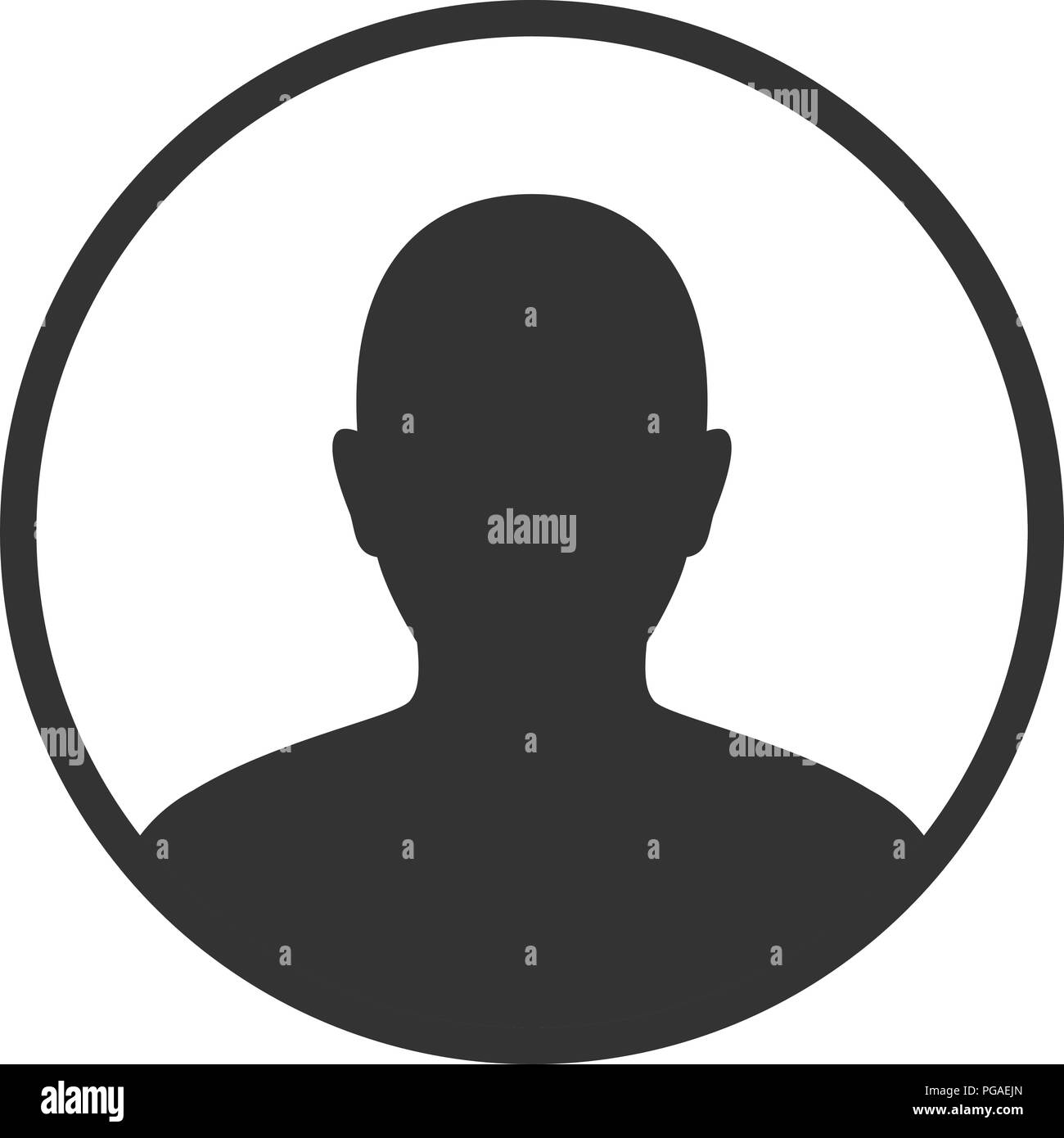 User avatar icon, sign, profile symbol Stock Vector Image & Art - Alamy