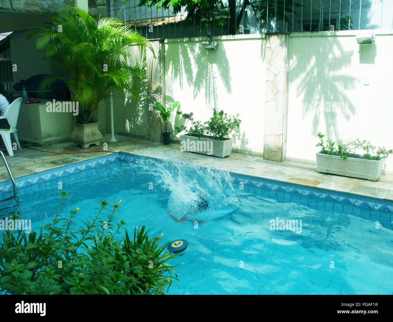 Swimming pool, Copacabana, Rio de Janeiro, Brazil Stock Photo - Alamy