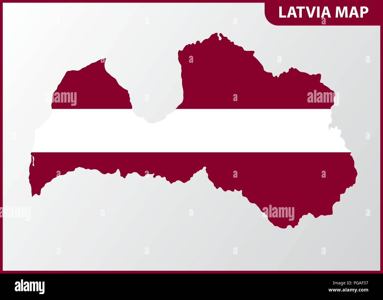 Latvian flag national flag Stock Vector Images - Alamy