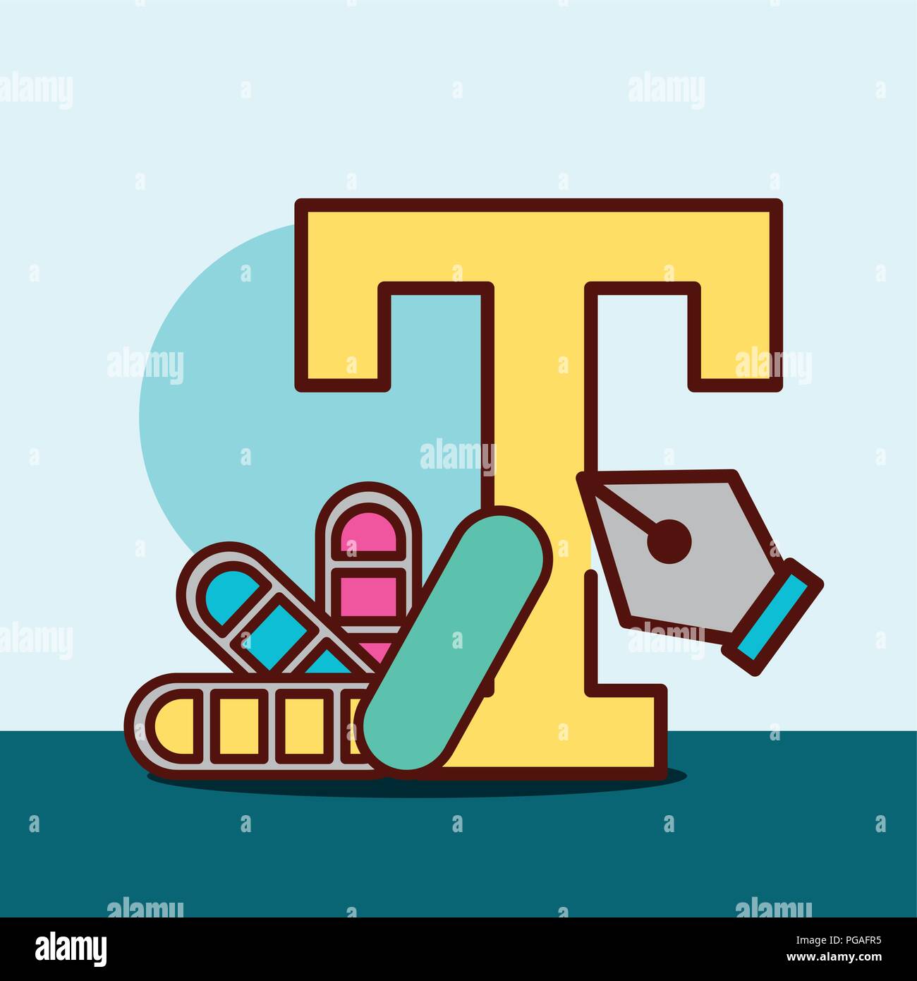 graphic design concept Stock Vector Image & Art - Alamy