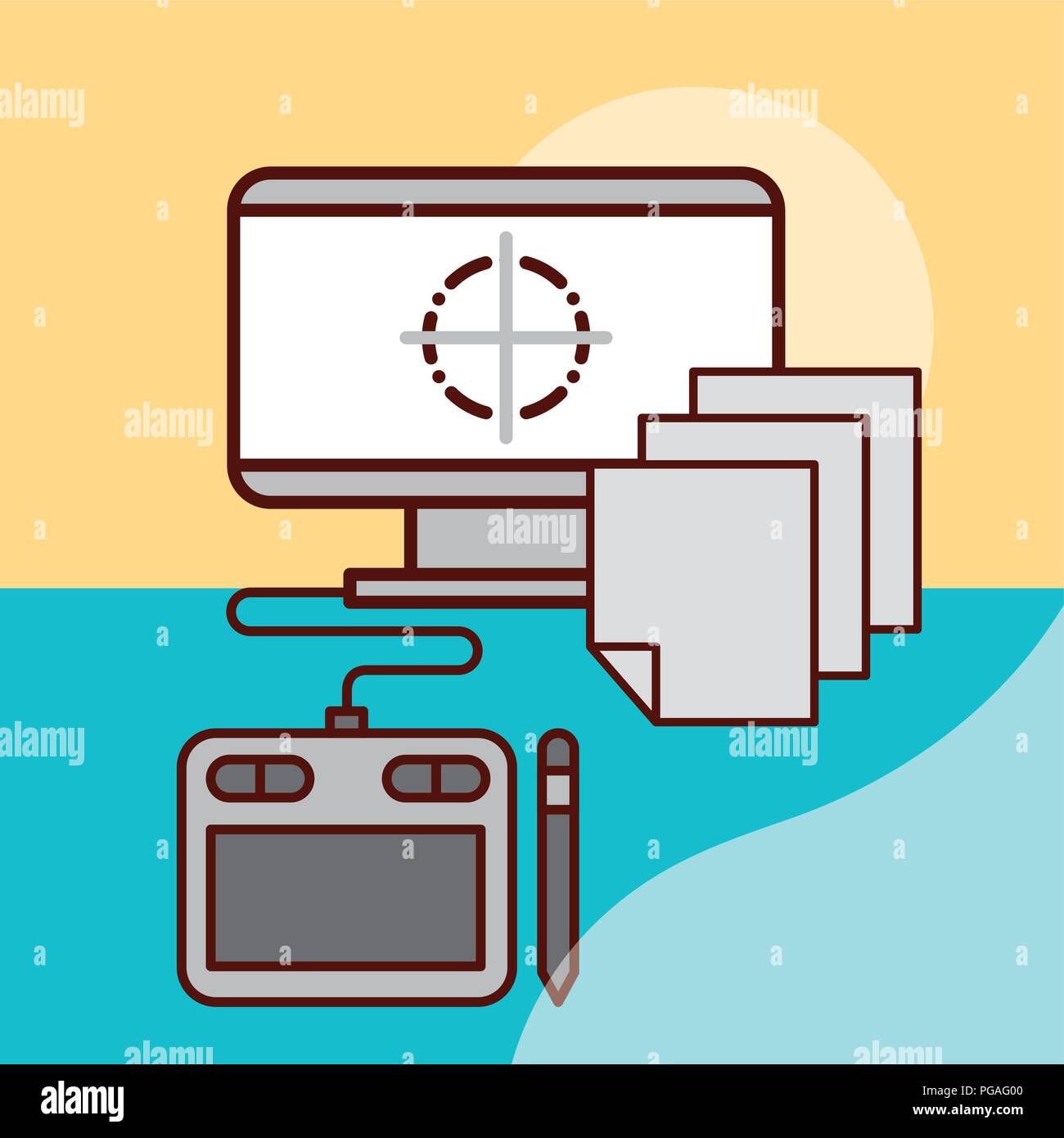 graphic design concept Stock Vector Image & Art - Alamy