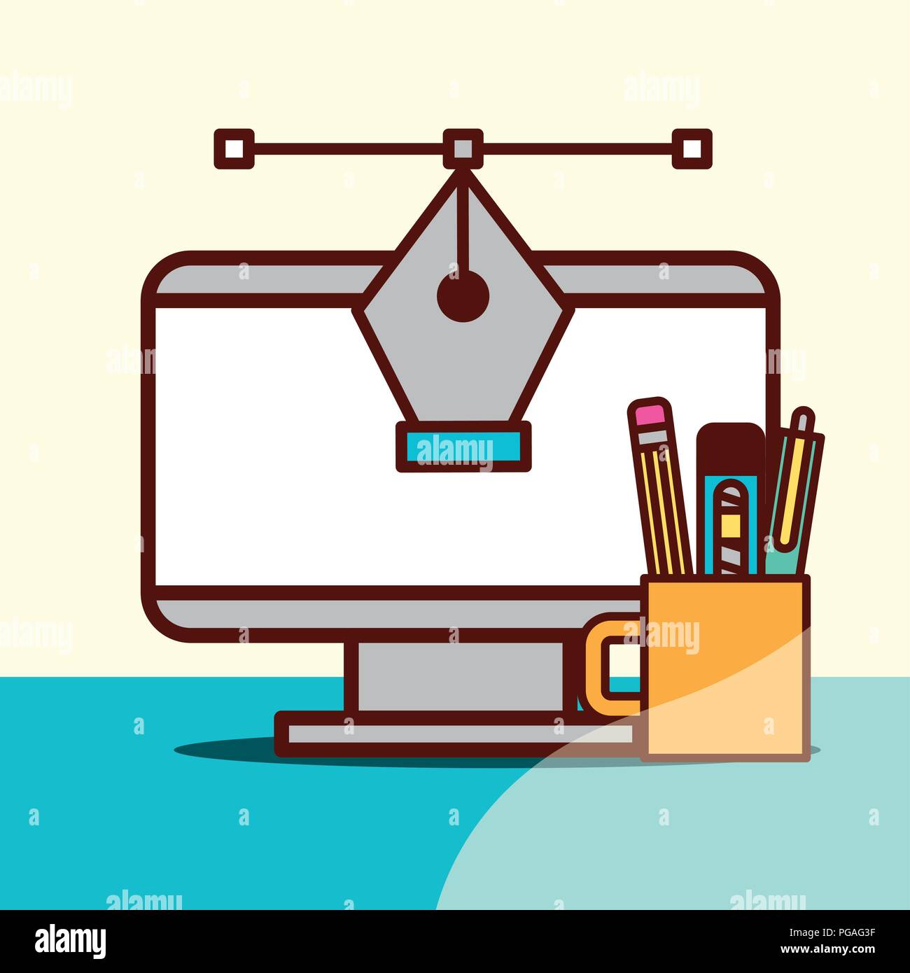 graphic design concept Stock Vector Image & Art - Alamy