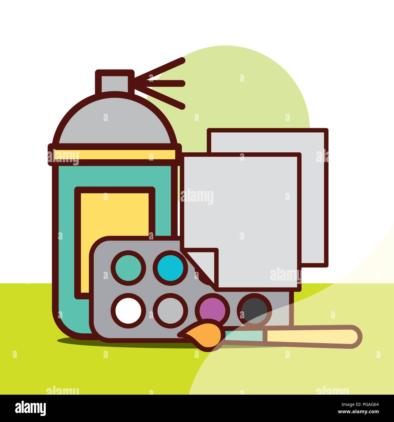 Portrait graphic designer Stock Vector Images - Alamy