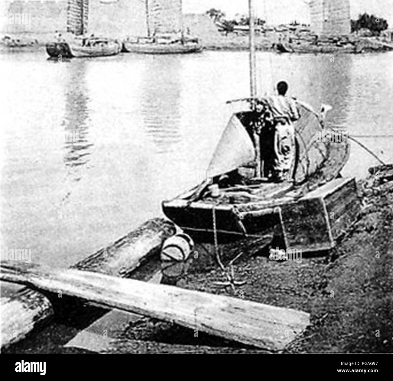 Auf dem Peiho 1 Stock Photo - Alamy