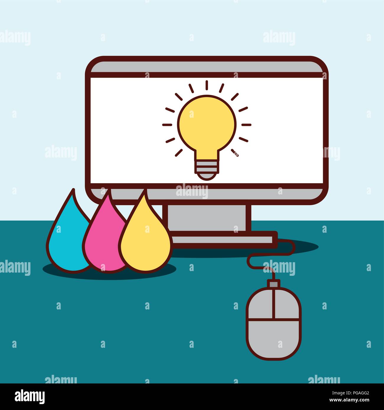 graphic design concept Stock Vector Image & Art - Alamy