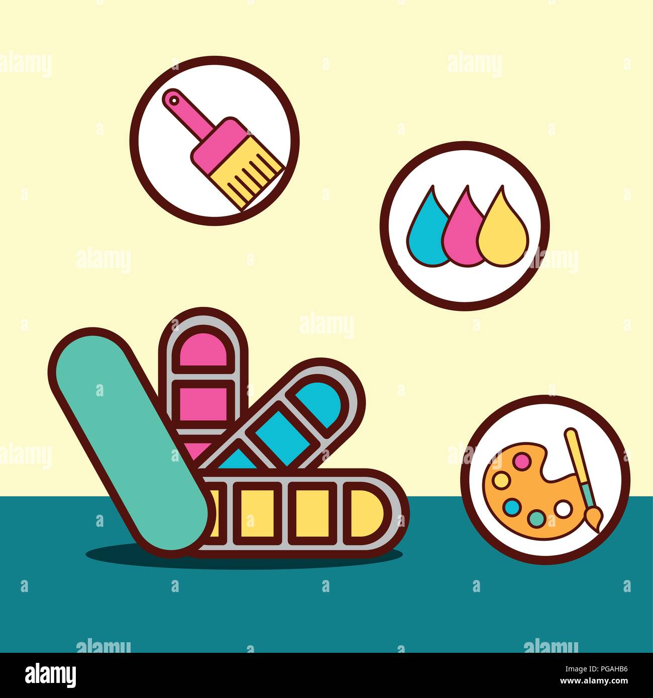 graphic design concept Stock Vector Image & Art - Alamy