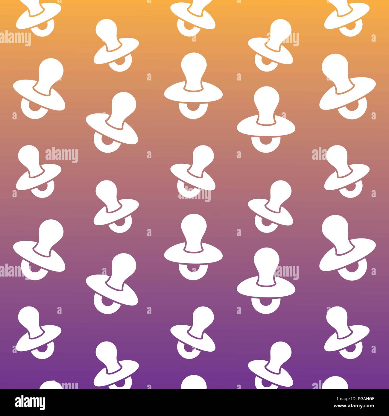 background of baby pacifier pattern, colorful design. vector ...
