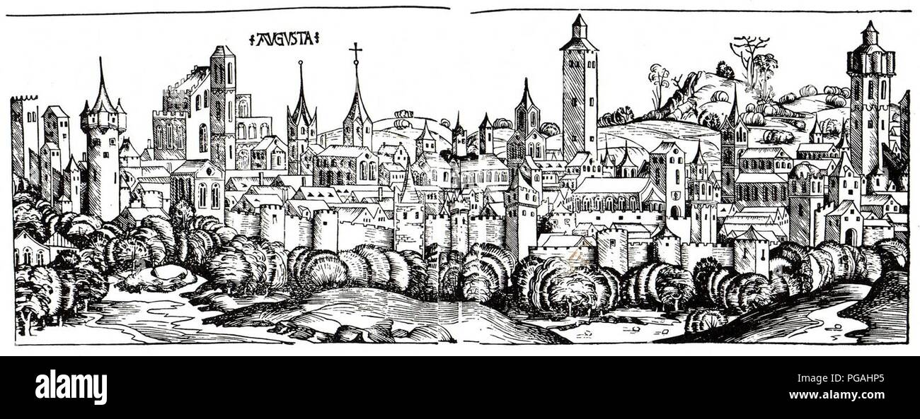 1493 augsburg hi-res stock photography and images - Alamy