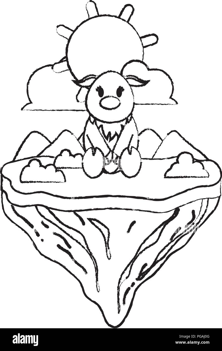 The deer island Black and White Stock Photos & Images - Alamy