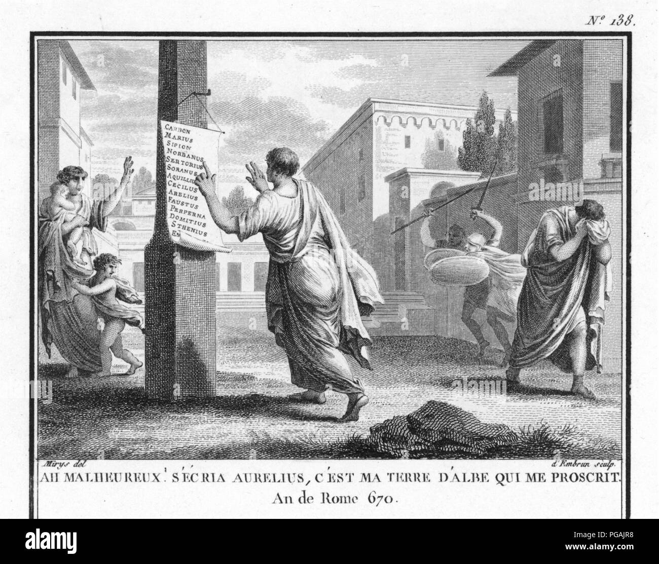 Augustyn mirys-sulla proscription Stock Photo - Alamy