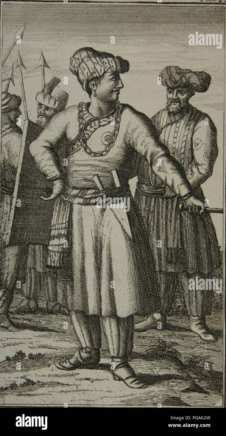 Aurangzeb from Modern History or, the Present State of all Nations by ...