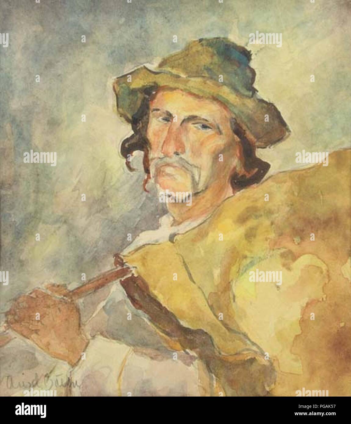 Aurel Baesu - Mos Simion - plutasul din Hangu Stock Photo - Alamy