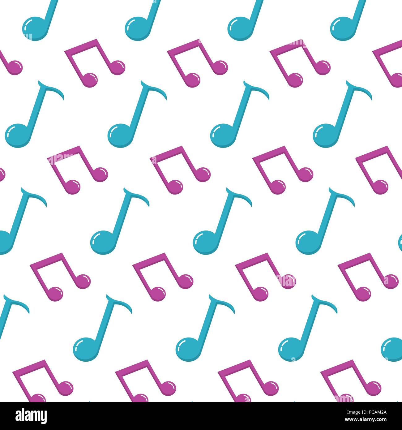 2 eighth note and quarter sign background Stock Vector Image & Art - Alamy