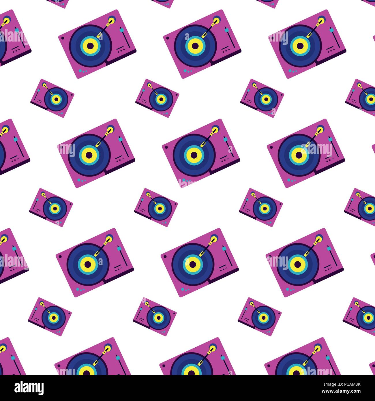 walkman listen stereo music background Stock Vector Image & Art - Alamy