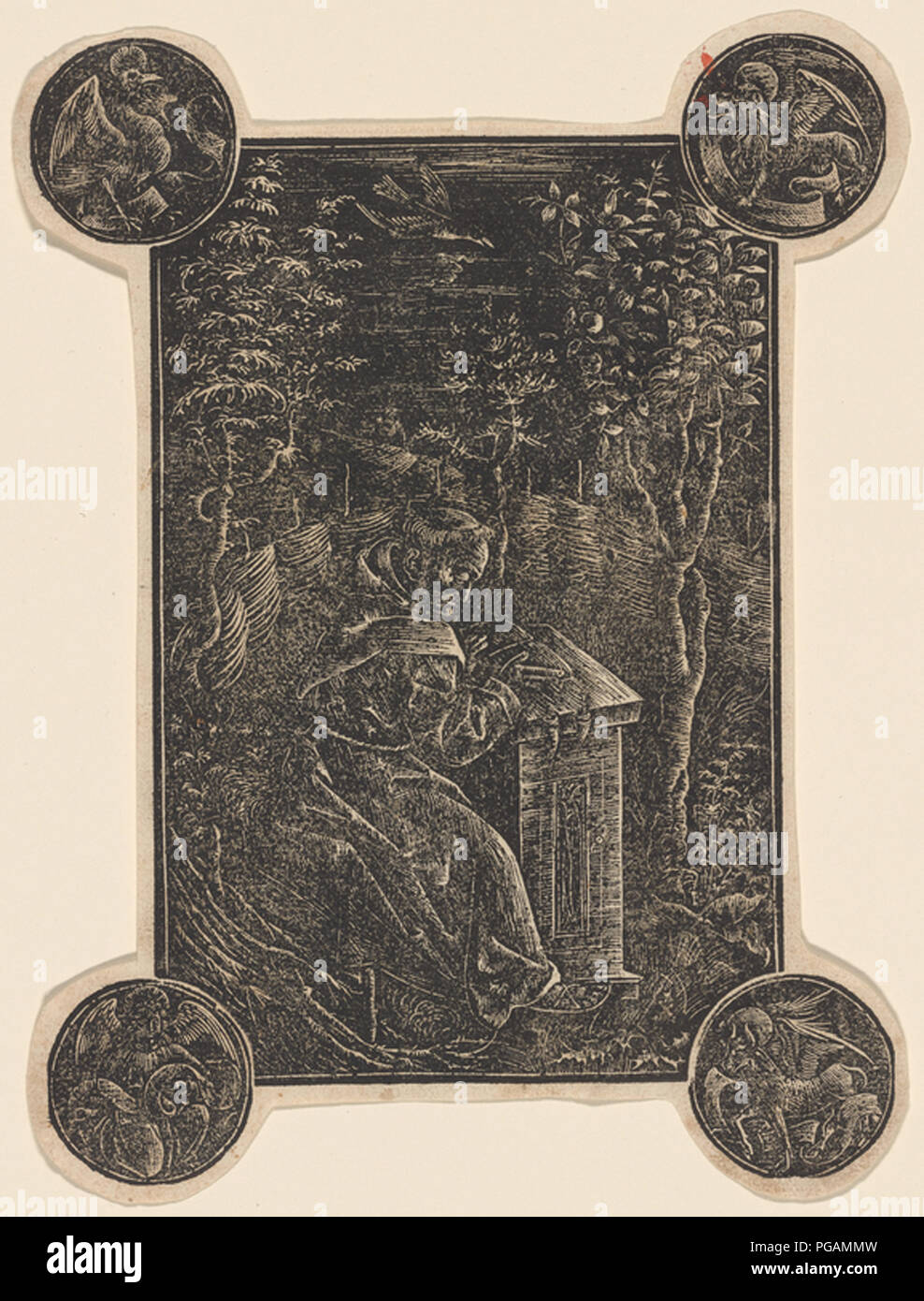 Vintage ornate European art plate Stock Photo - Alamy