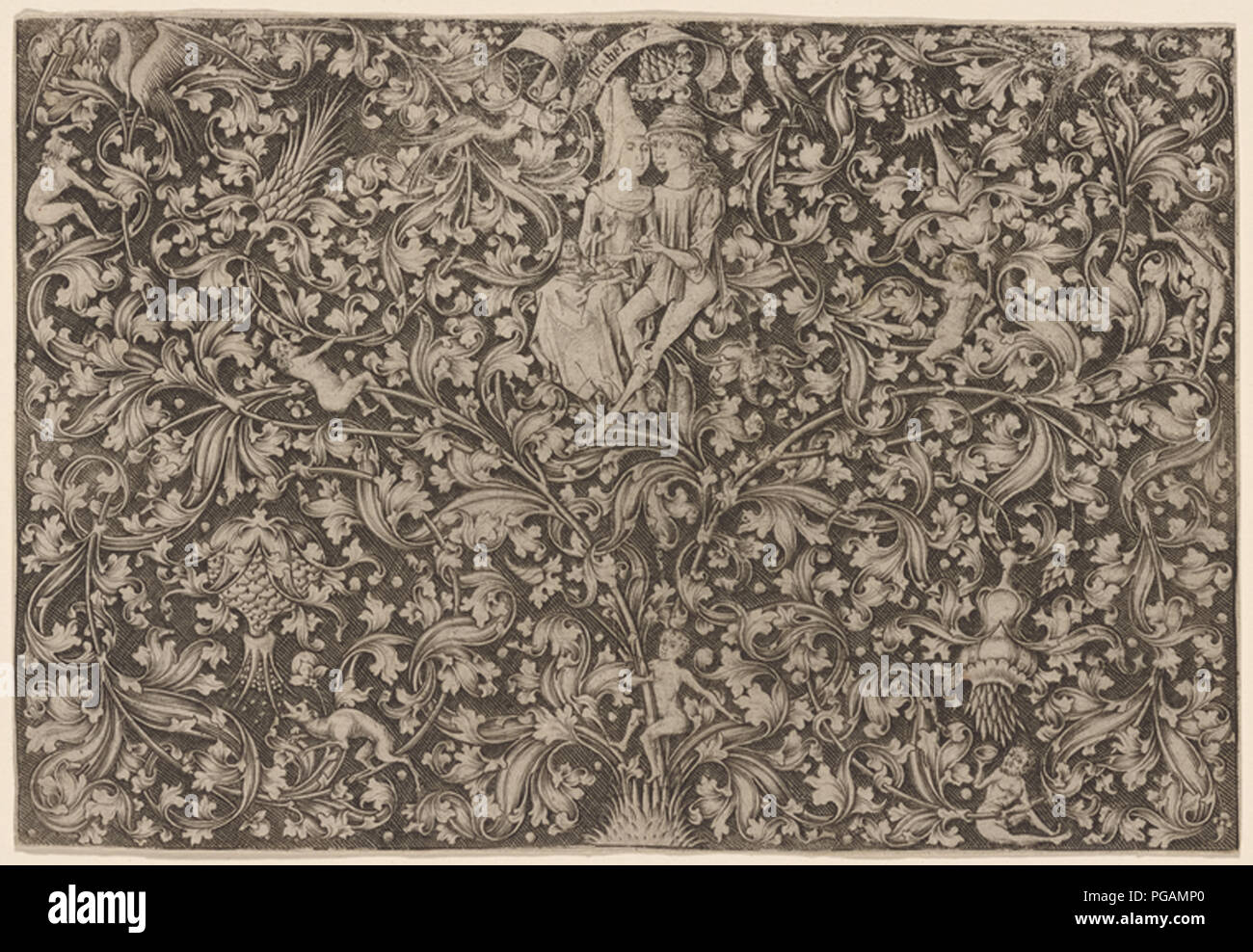 Vintage ornate European art plate Stock Photo - Alamy