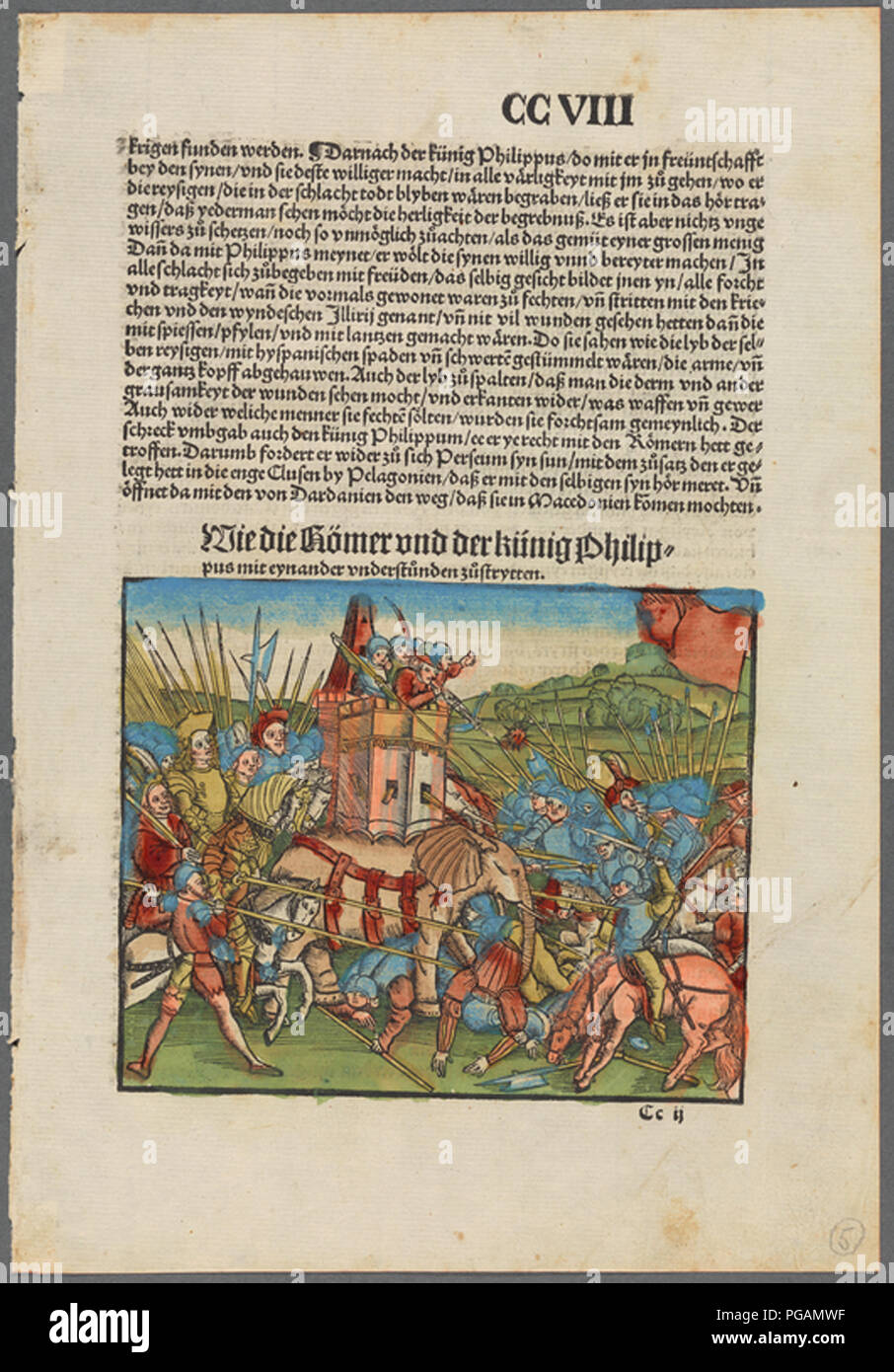 vintage medieval text book page Stock Photo - Alamy