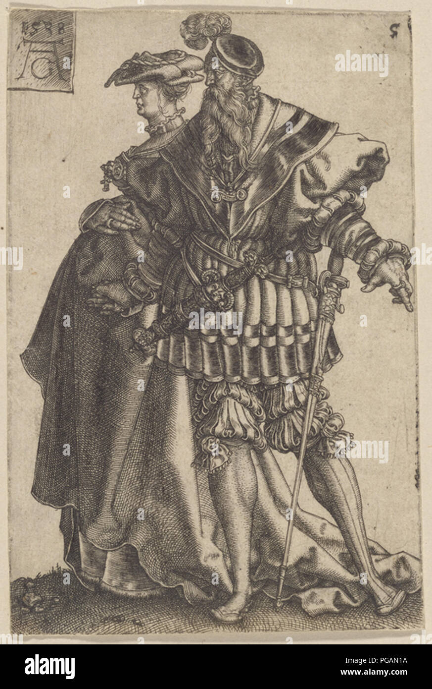 vintage european portrait artwork Stock Photo - Alamy