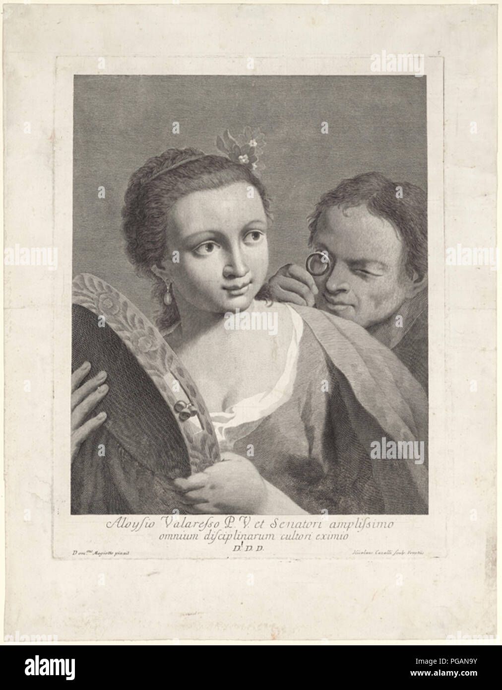 vintage european portrait artwork Stock Photo - Alamy