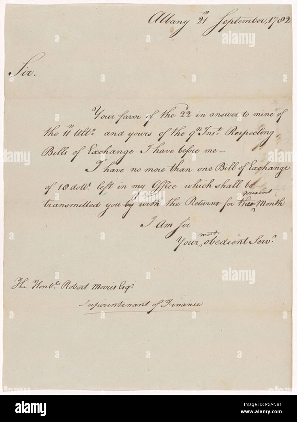 vintage hand written letter Stock Photo - Alamy