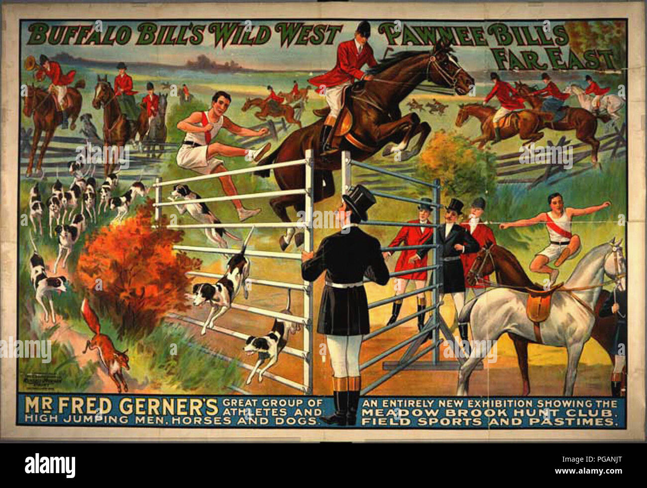 vintage circus poster Stock Photo - Alamy
