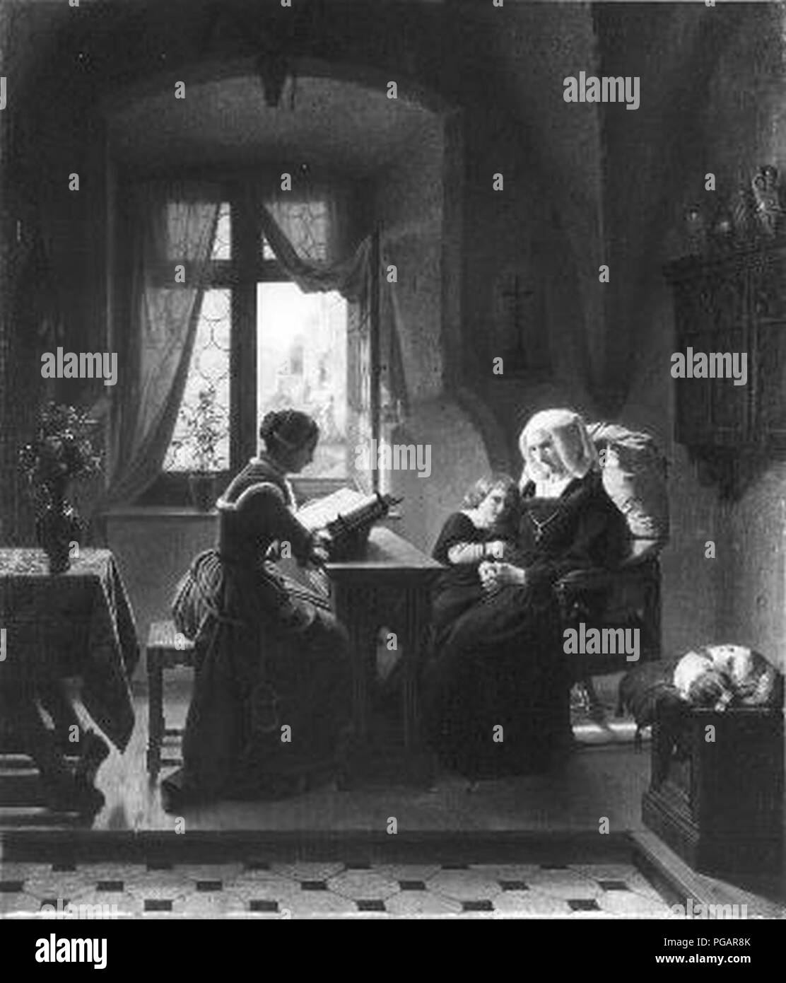 August friedrich Black and White Stock Photos & Images - Alamy
