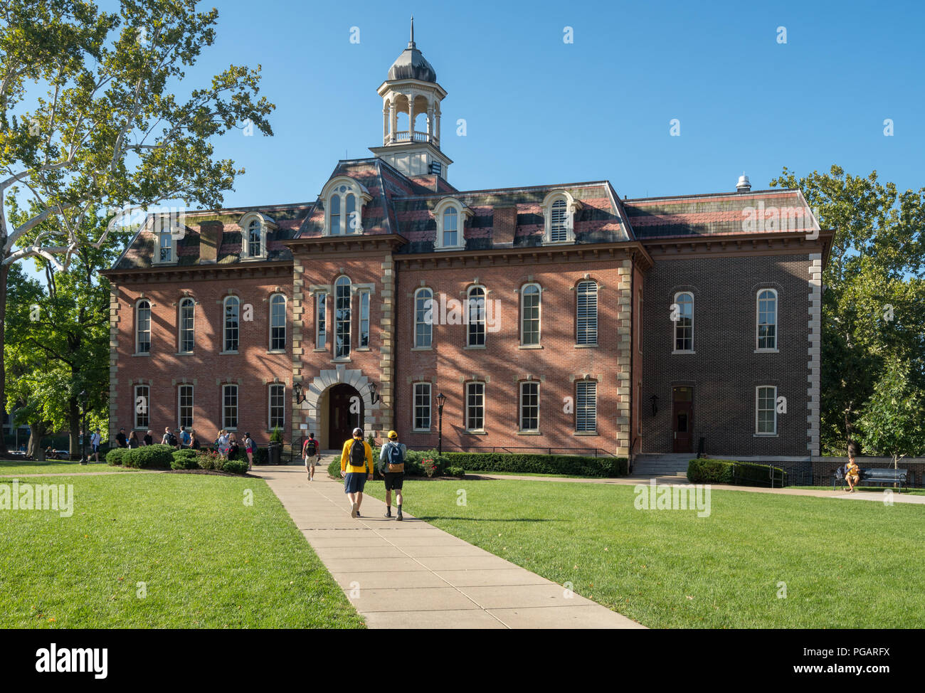Martin Hall at West Virginia University in Morgantown WV Stock Photo ...