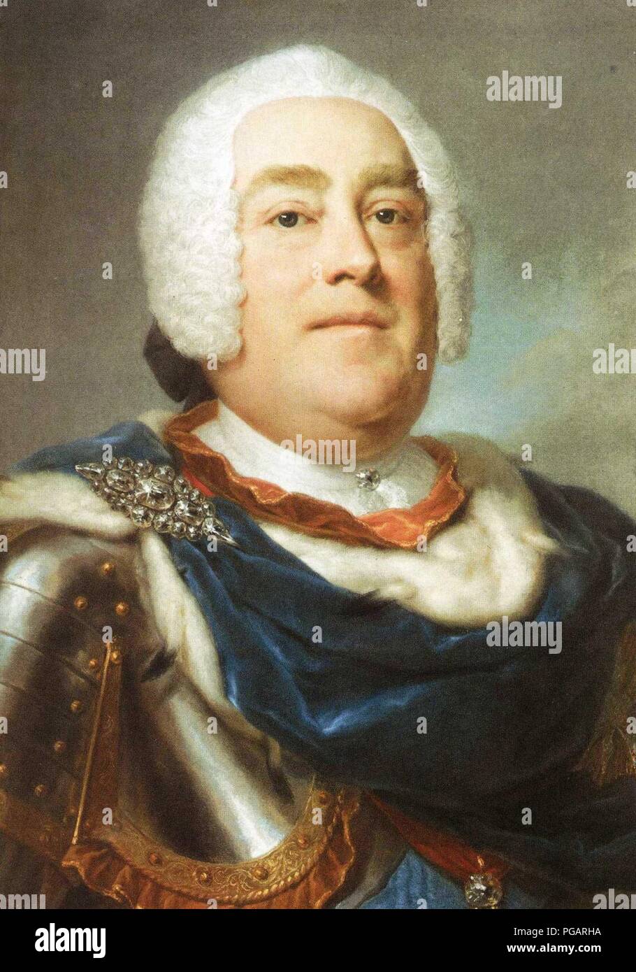 August III. Sohn Augusts des Starken Gemälde von Anton Raphael Mengs ...