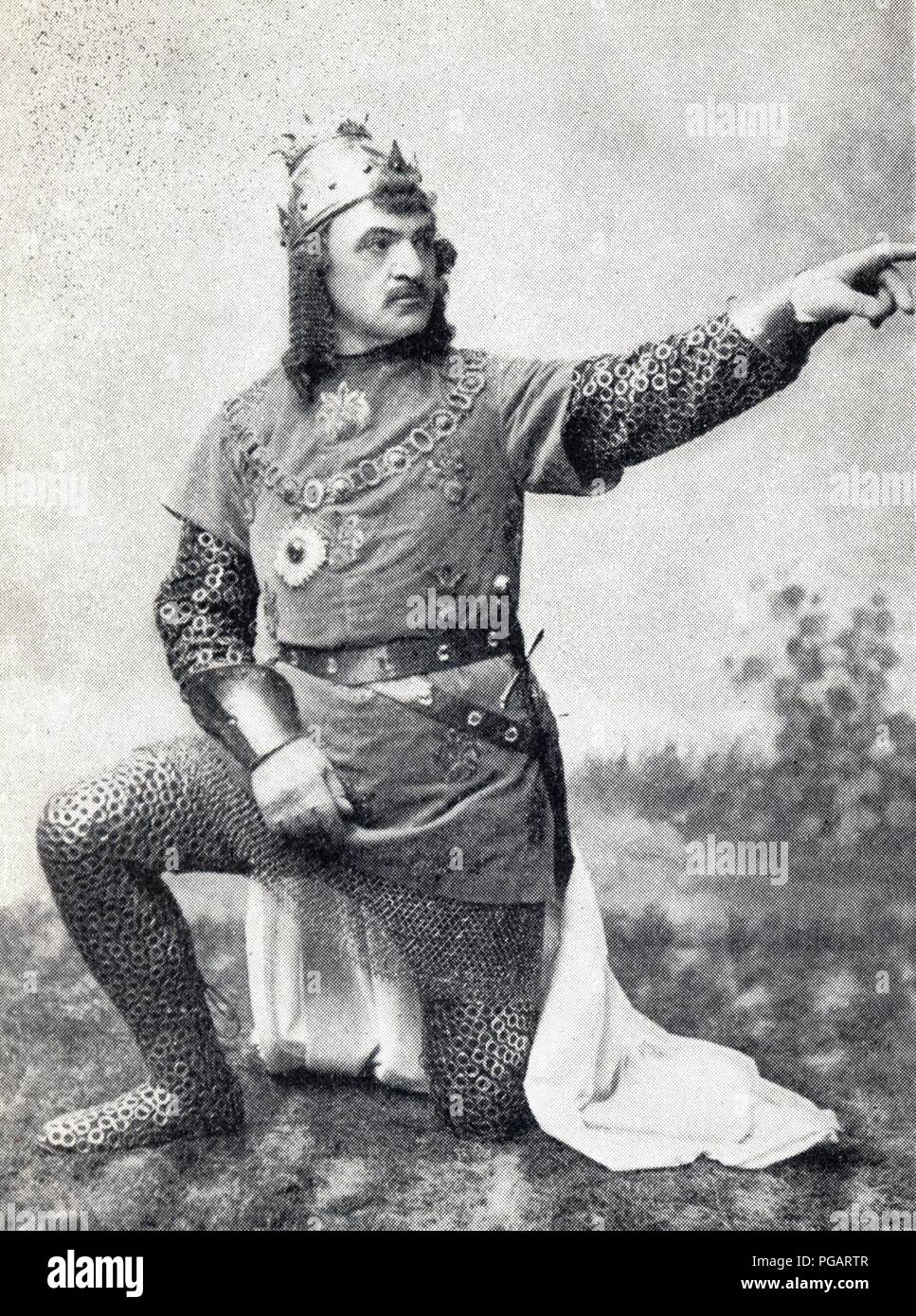 August Lindberg som Richard II Stock Photo - Alamy