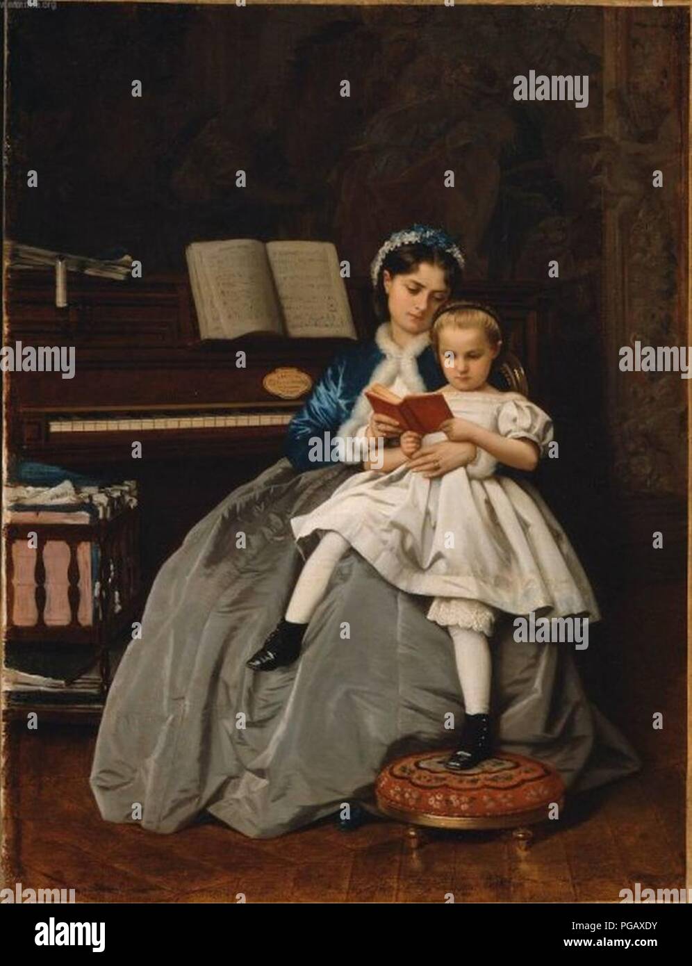 Auguste Toulmouche 02 Stock Photo - Alamy