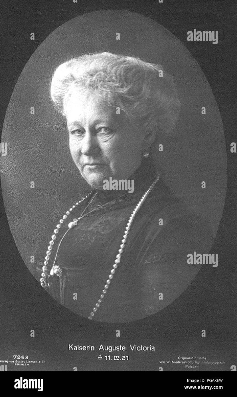 Auguste victoria Black and White Stock Photos & Images - Alamy