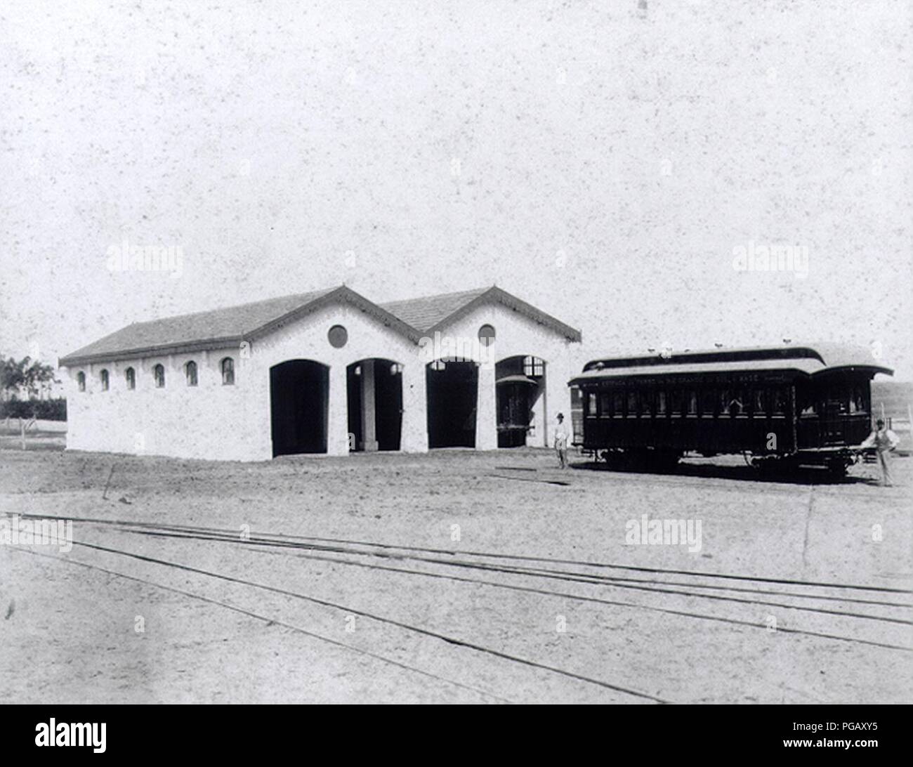 Augusto Amoretty - Depósito dos Vagões de Passageiros da Estação de Rio ...