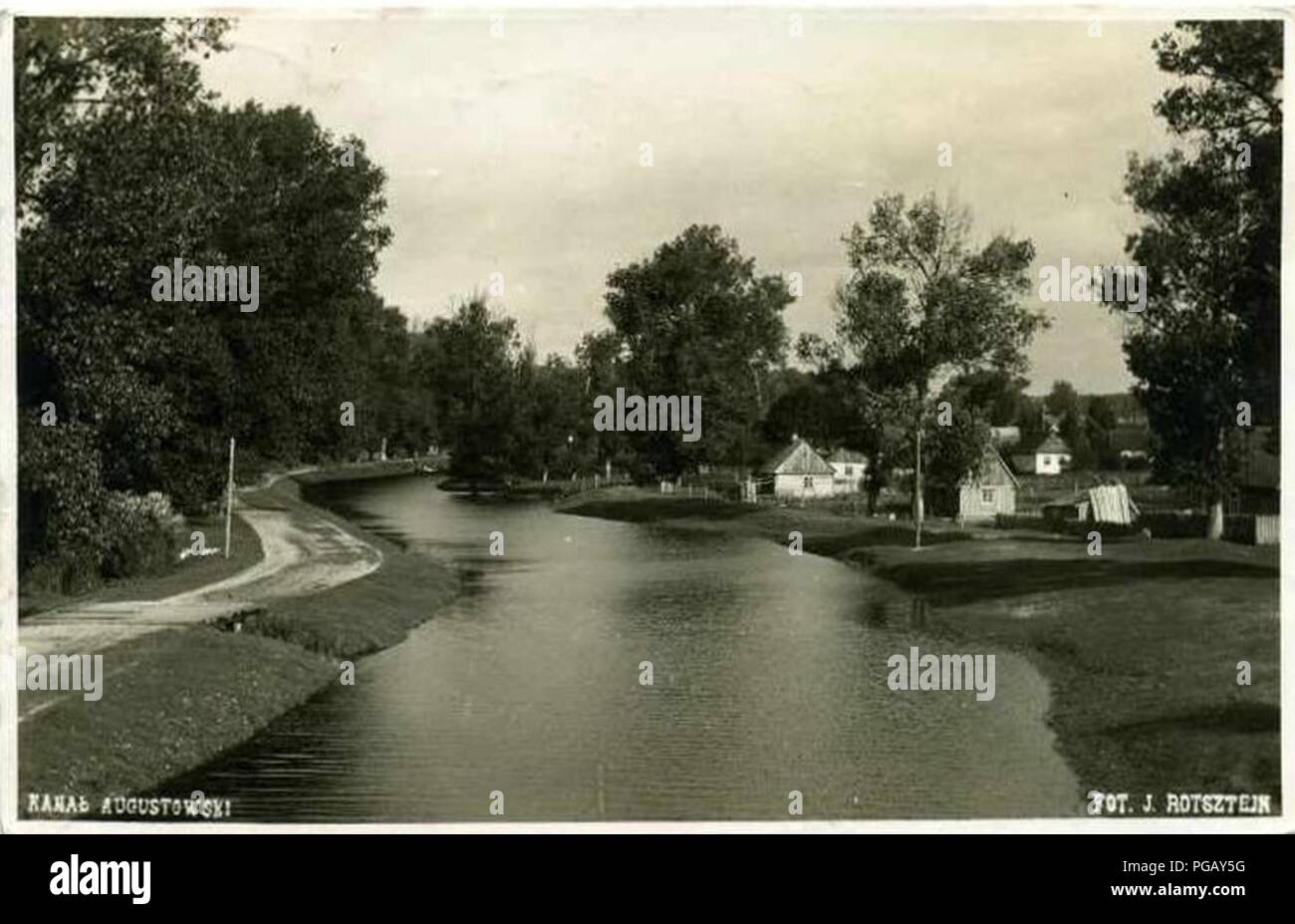 Augustow Canal by Rotsztejn02 Stock Photo - Alamy