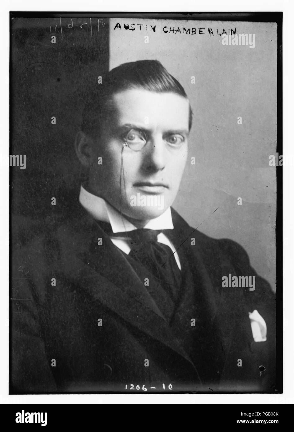 Austin chamberlain Black and White Stock Photos & Images - Alamy