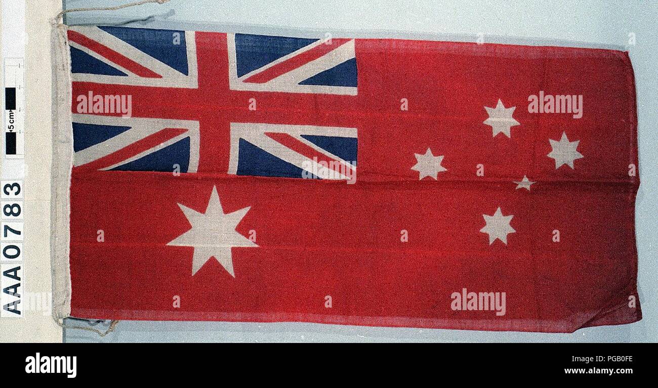 Australian merchant ensign (after 1909 Stock Photo - Alamy