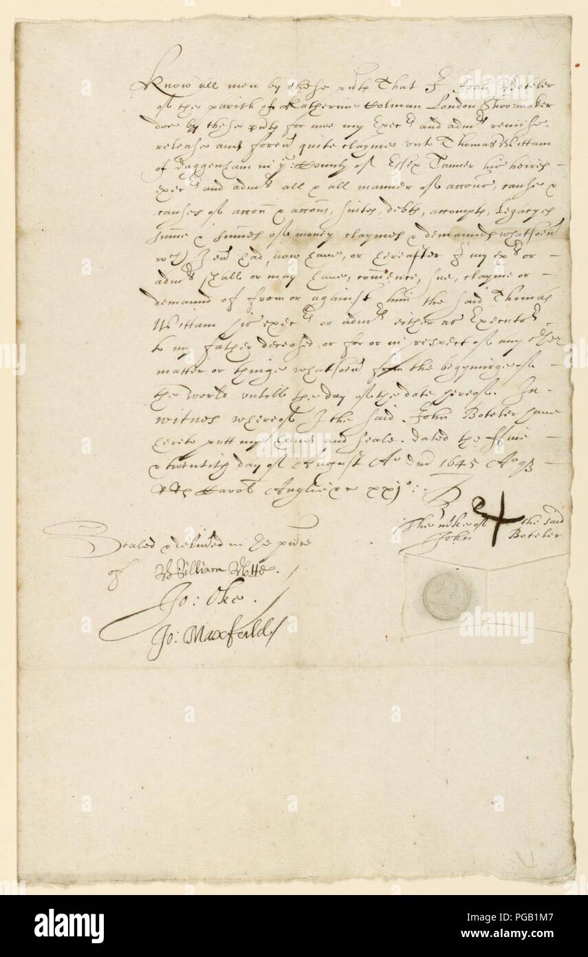 England 1645 hi-res stock photography and images - Alamy