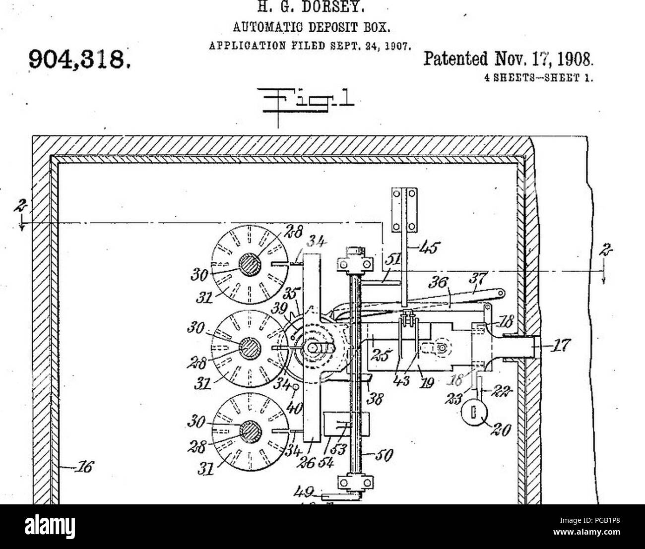Automatic Deposit Box Stock Photo - Alamy