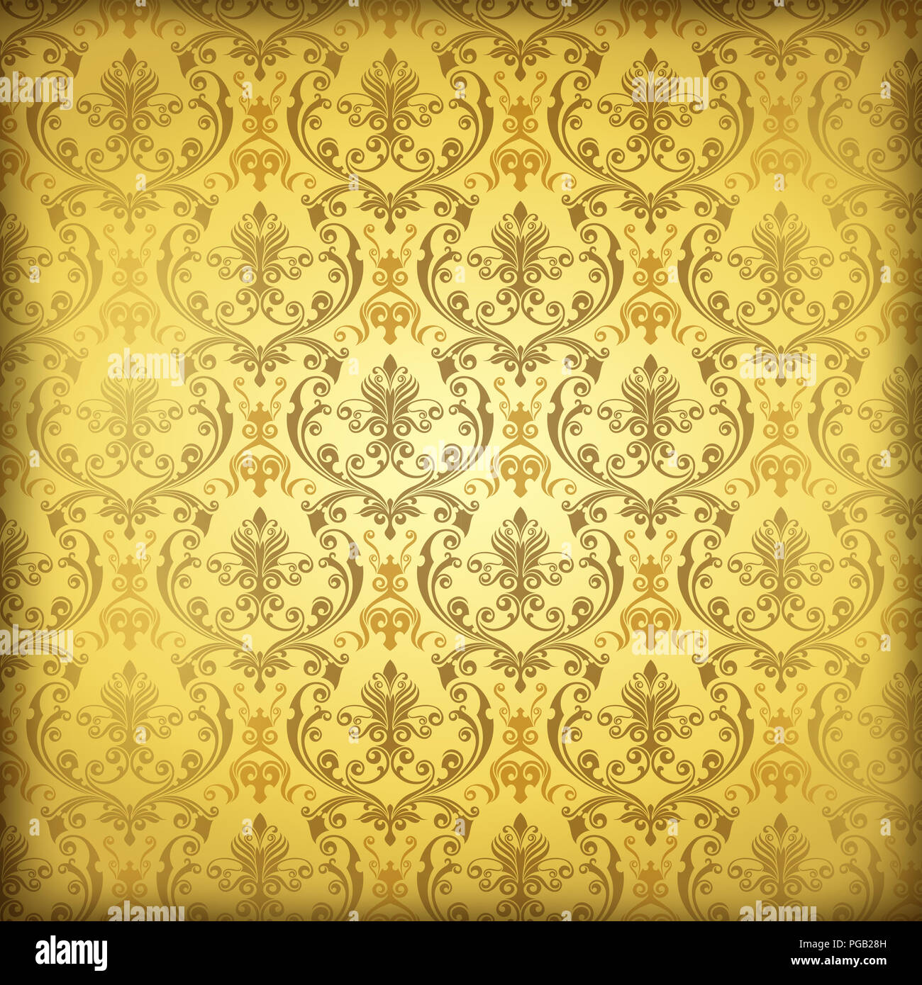 New Orleans Damask Pattern Wallpaper Parchment Paper Grunge Background ...
