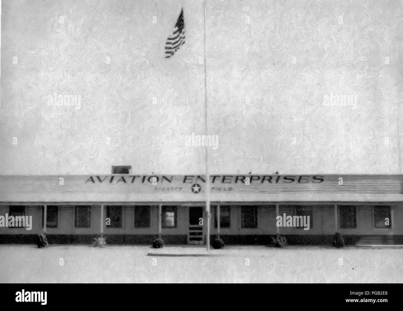 Avenger Field Headquarters Building Stock Photo - Alamy