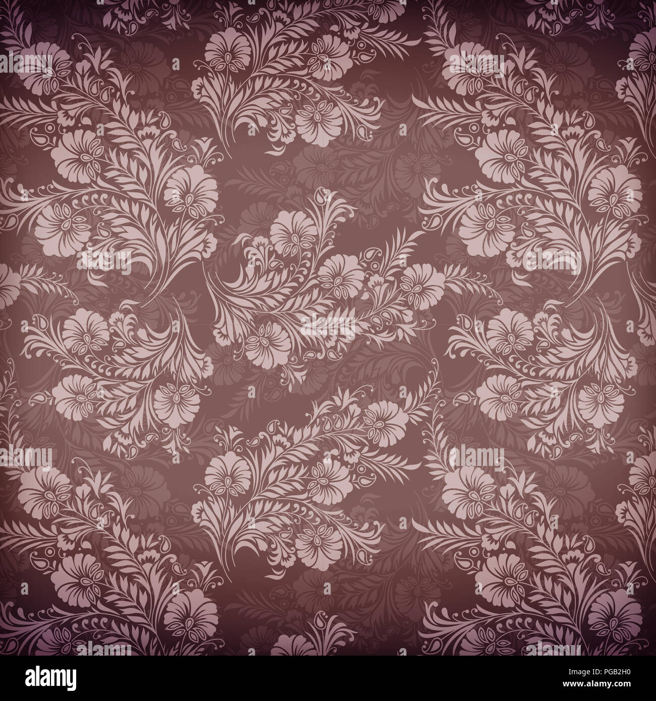 New Orleans Damask Pattern Wallpaper Parchment Paper Grunge Background ...