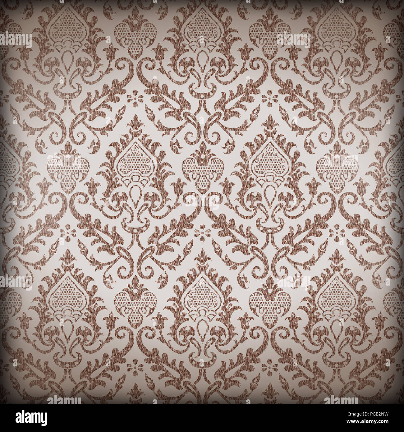 New Orleans Damask Pattern Wallpaper Parchment Paper Grunge Background ...