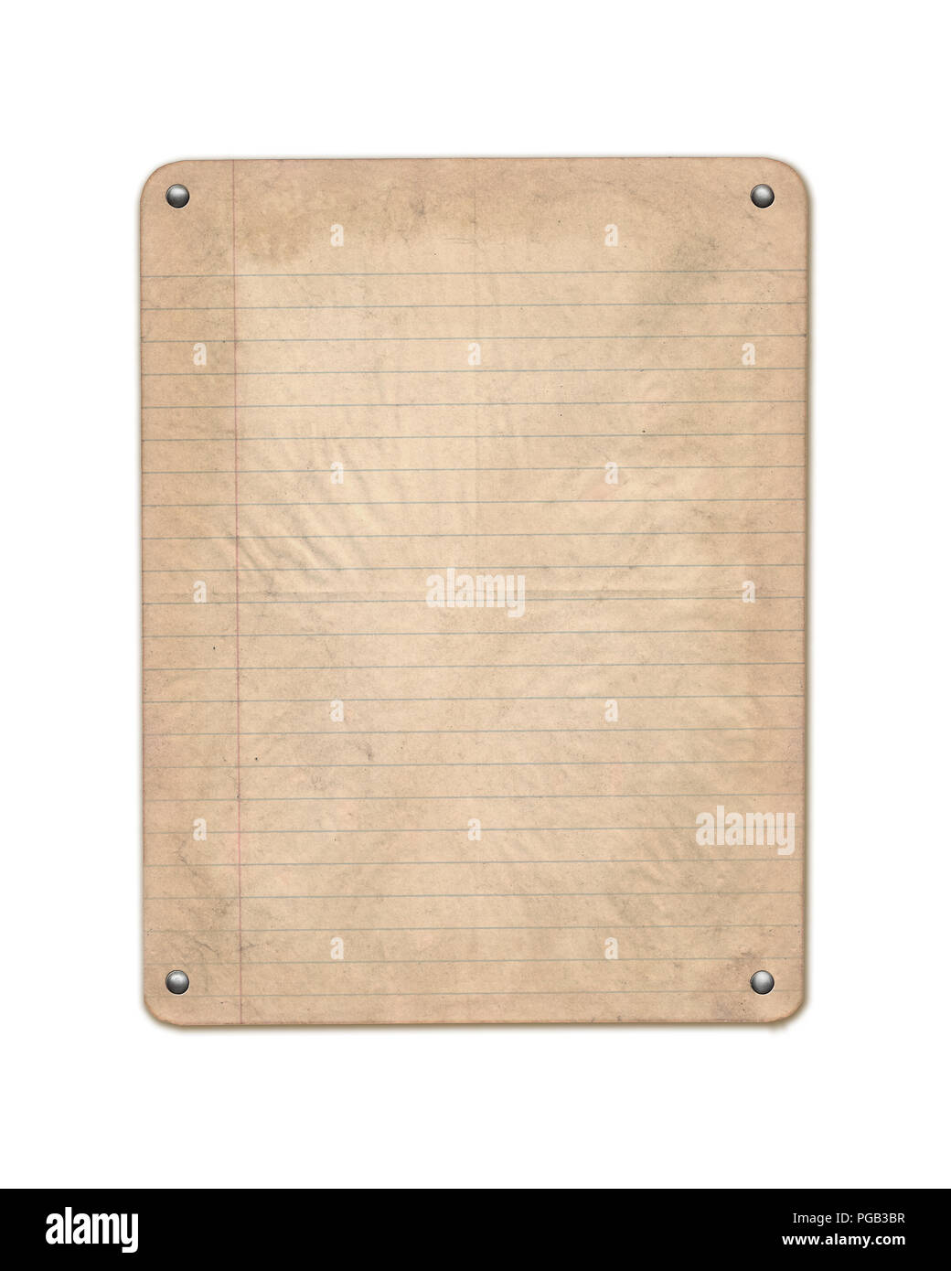 Victorian Parchment Paper Isolated on White Background Collection Stock ...