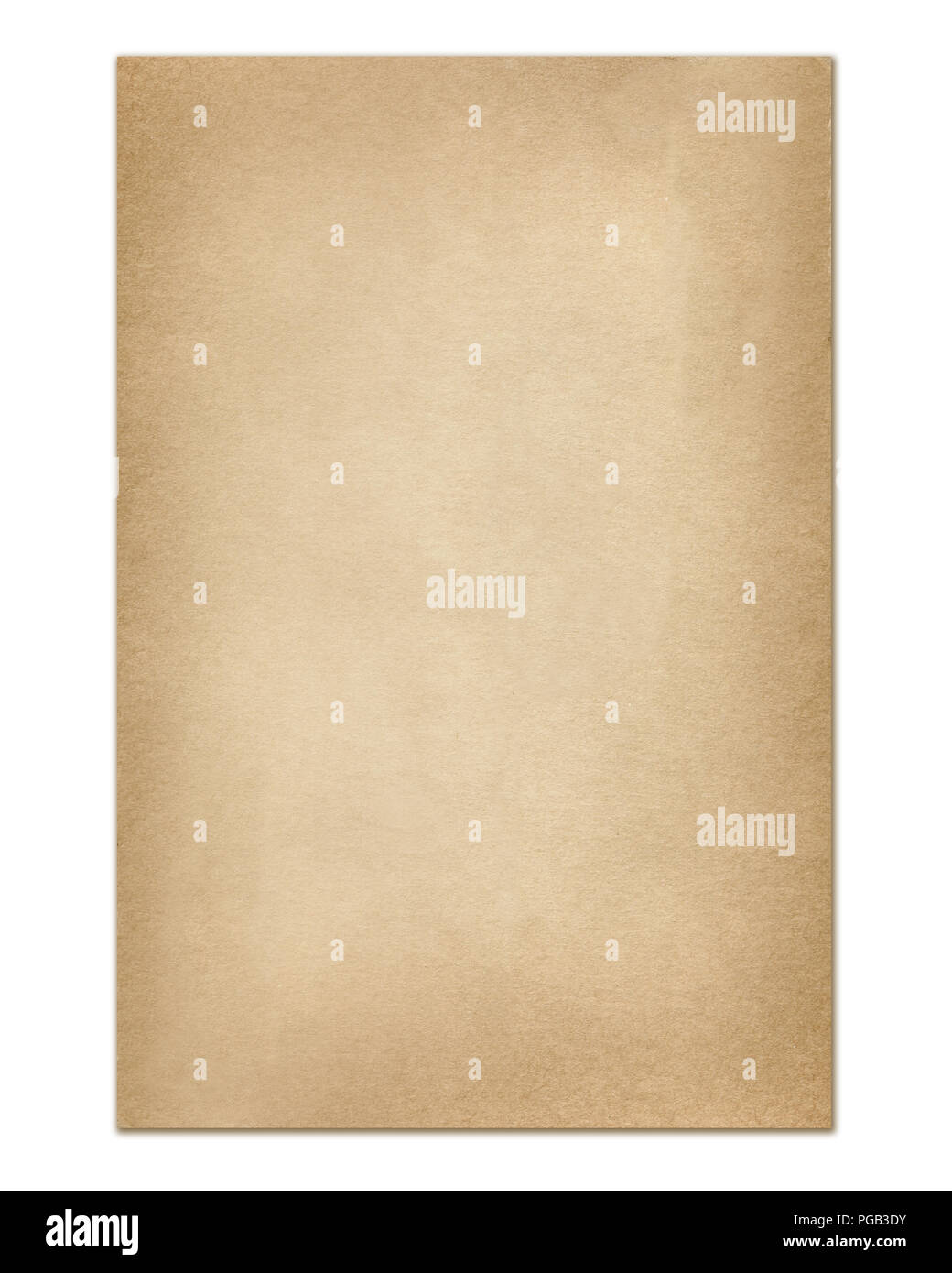 Victorian Parchment Paper Isolated on White Background Collection Stock ...