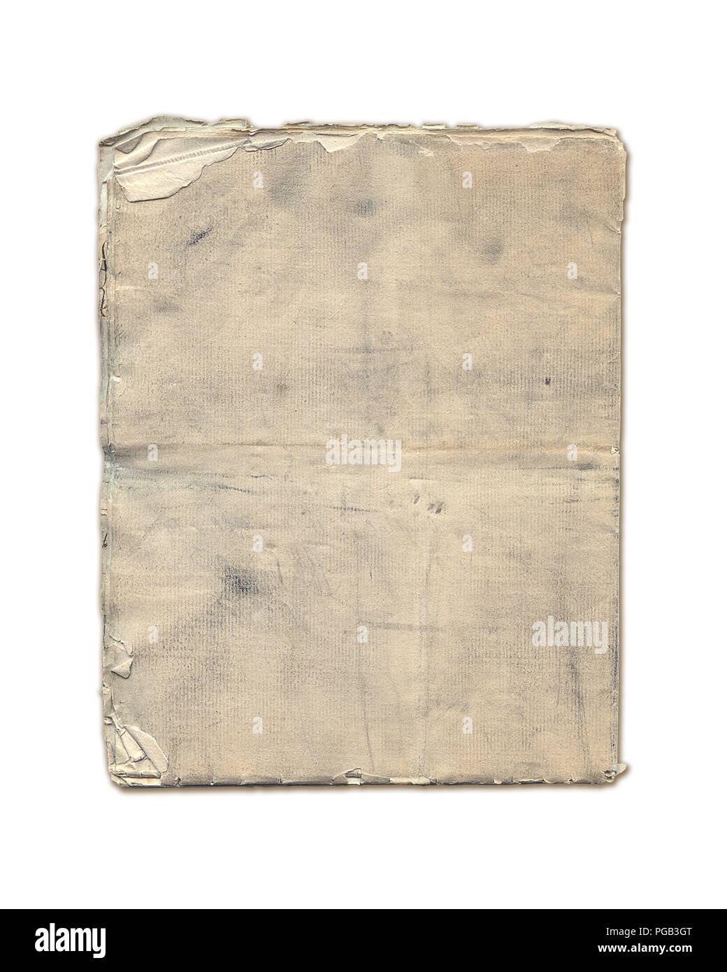 Victorian Parchment Paper Isolated on White Background Collection Stock ...